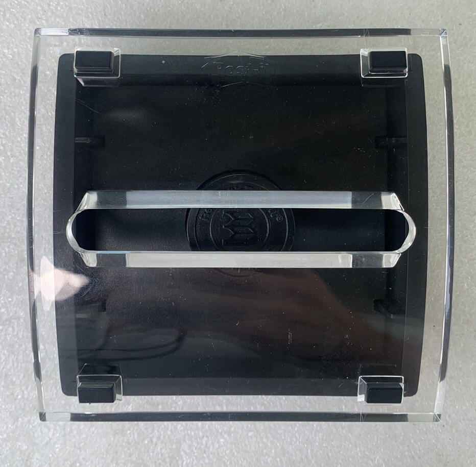 3M Post-It Notes Holders Weighted Acrylic 3"x3" Note Dispenser | eBay