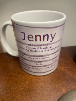 Jenny- Name Meaning Mug | eBay