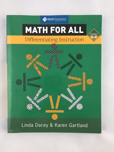 Math for All : Differentiating Instruction, Grades 6-8 by Linda Dacey ...