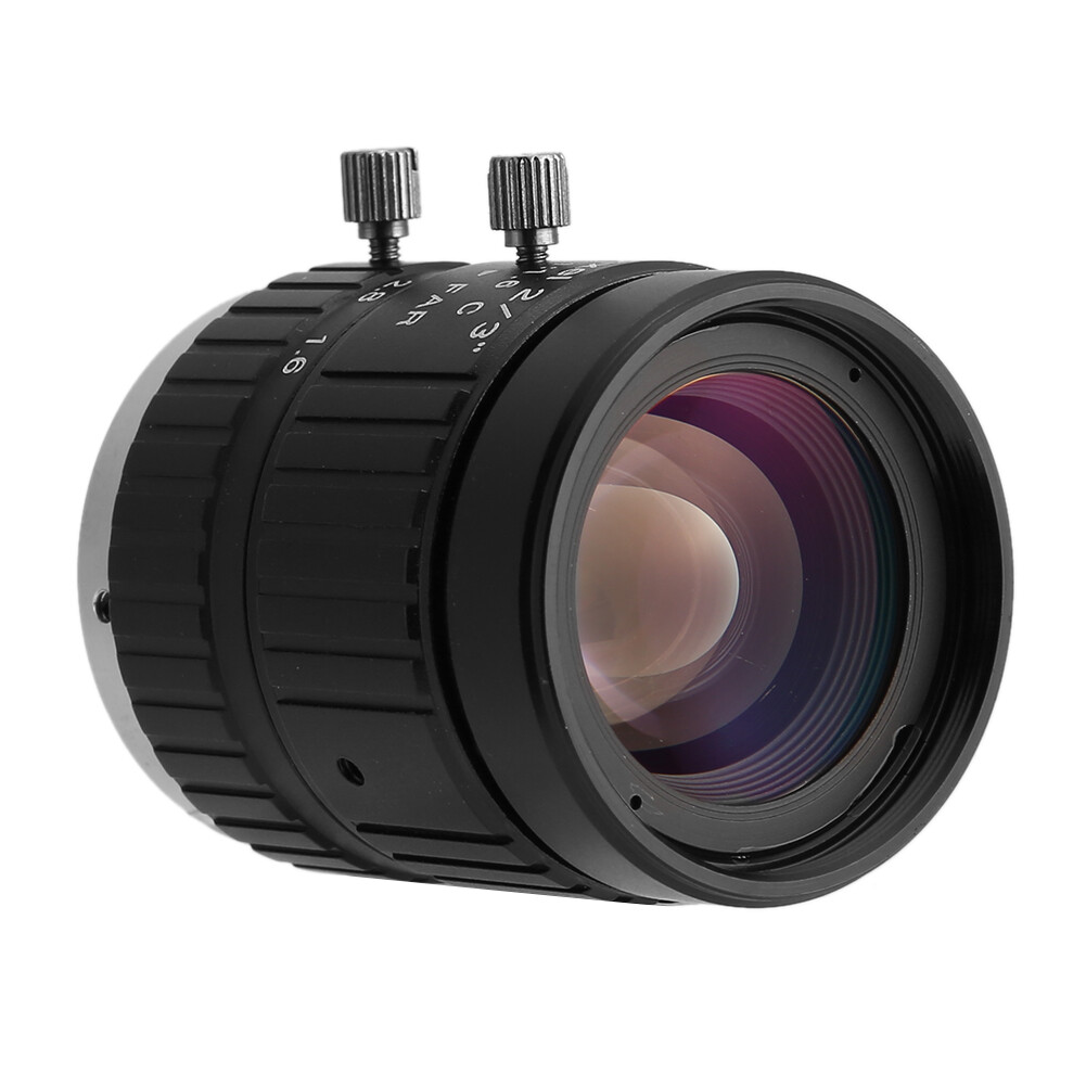 CCTV HD 12mm 5MP 2/3 C Mount Security Camera Manual Aperture Lens HB0 ...