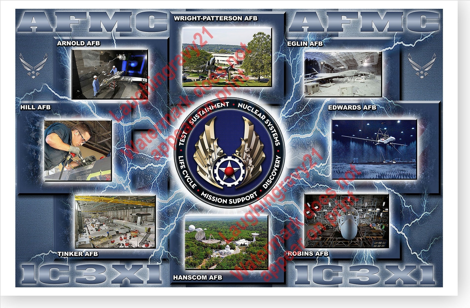 United States Air Force 1C3X1 Tech School 2016 Wright Patterson AFB ...