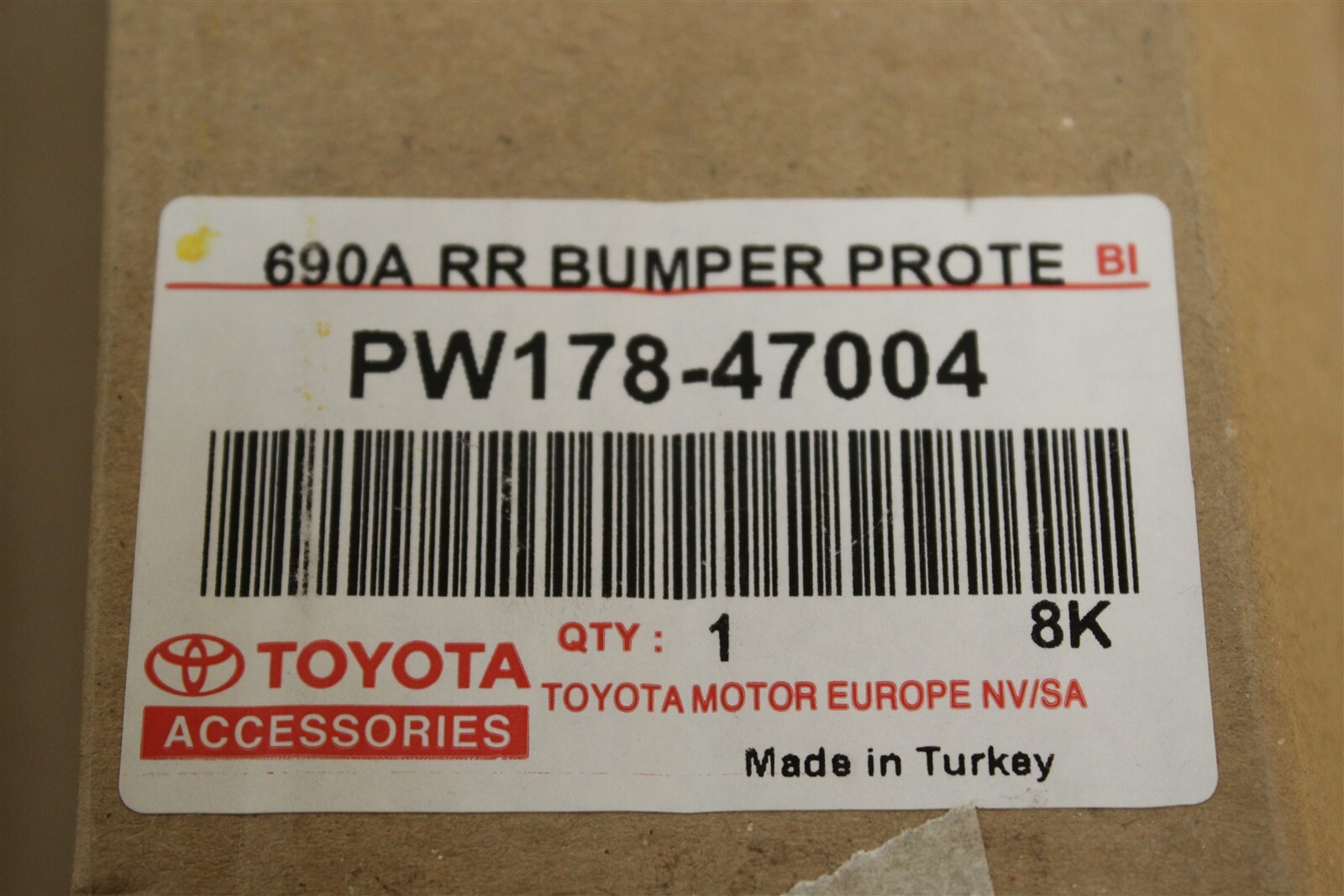 PW17847004 Bumper Protection Trim New genuine Toyota accessory | eBay
