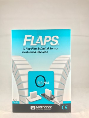 FLAPS for Dental X-Ray Film & Digital Sensor Cushioned Bite 500 Tabs ...