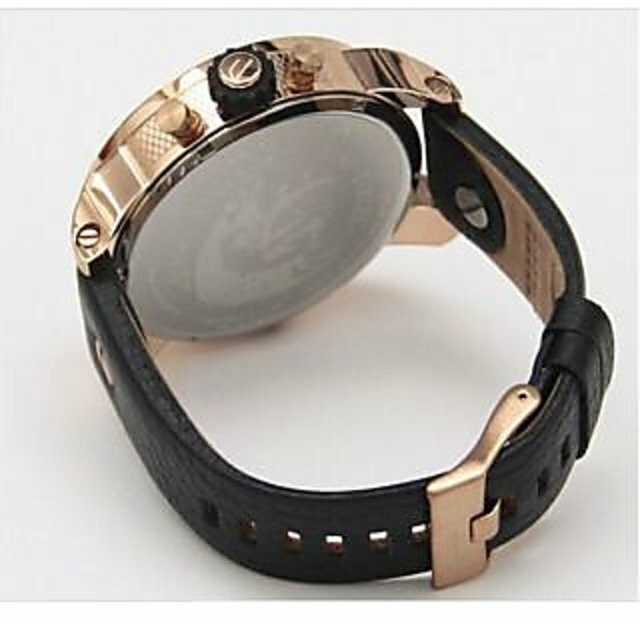 Diesel Mr. Daddy DZ7261 57mm Gold-Tone Stainless Steel Case with Black ...