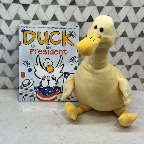 Vintage Kohl's Cares Yellow Duck for President Plush Duck Toy | eBay
