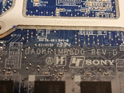 Original Sony Vaio Intel Pentium Mainboard SVT112A2WM SVT11 Series ...