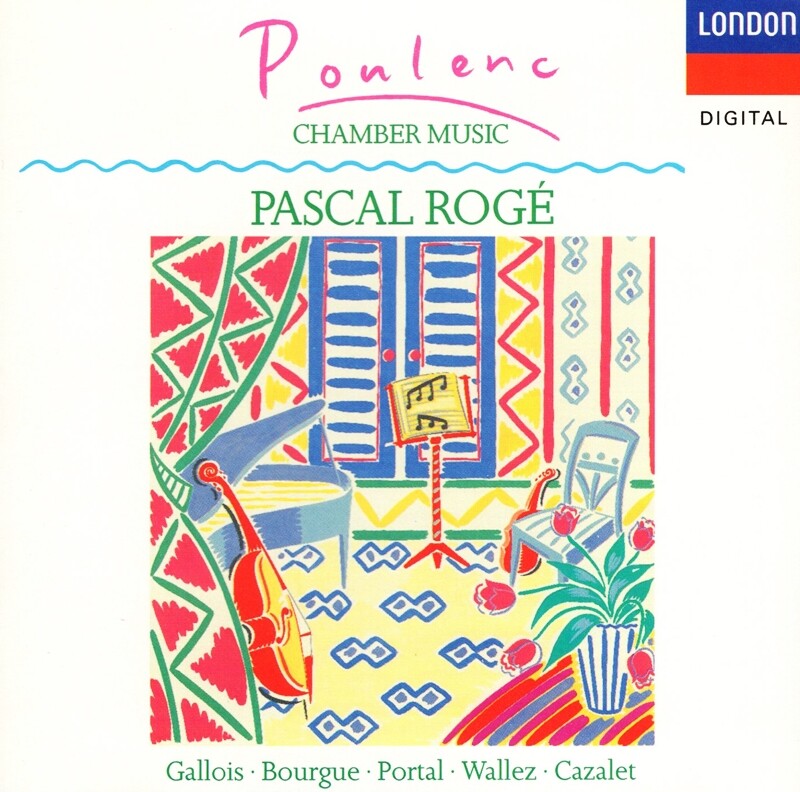 Pascal Roge - Poulenc Chamber Music CD London Digital USA PDO | eBay