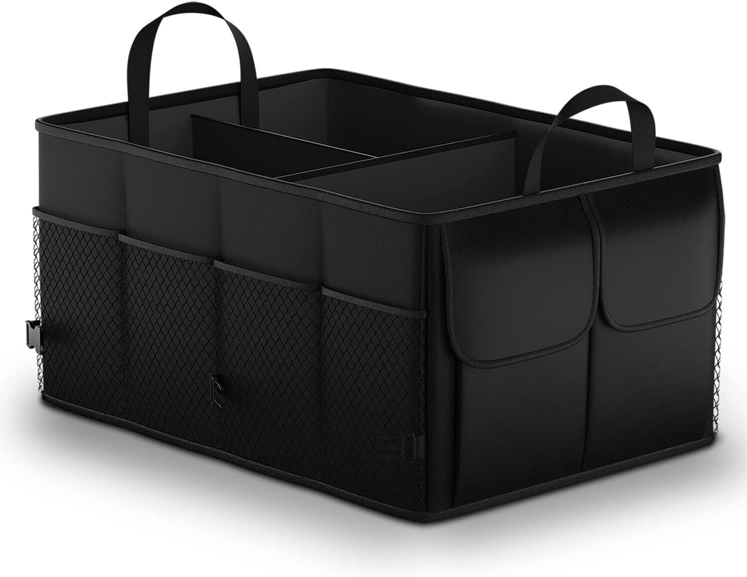 Car Boot Organiser Portable Foldable Heavy Duty Large Car Boot Tidy ...