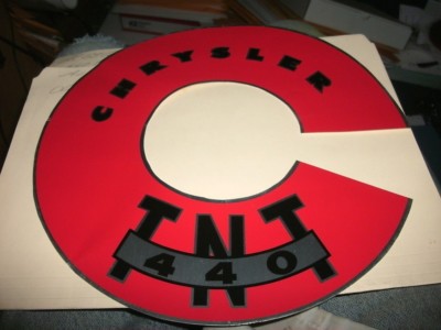 1966 1967 1968 CHRYSLER NEW YORKER 440 T&T TNT AIR CLEANER TOP LID ...