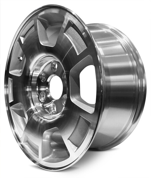 New 17x7.5 inch Wheel for Chevy Express 1500 2007-2013 Silver Machined ...