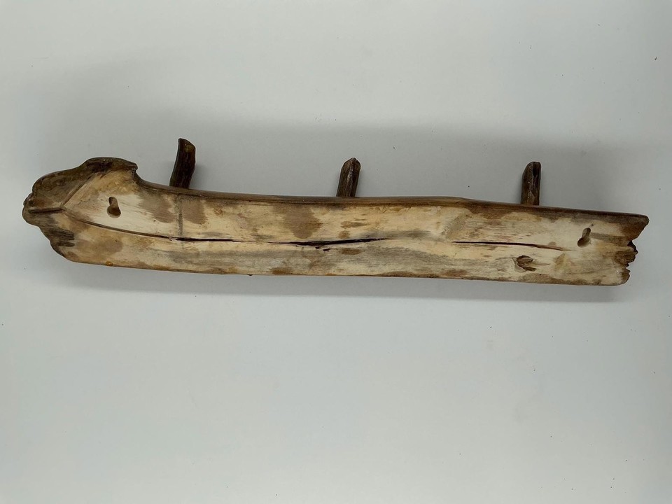 Handmade, driftwood coat/accessory wall hanger. | eBay