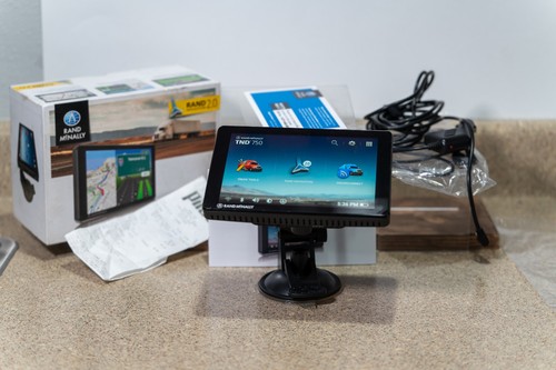 Rand McNally TND-750 Truck GPS/Navigator 2.0 7in screen w/original ...