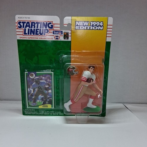 1994 Steve Young Starting Lineup NFL Action Figures NIP | eBay