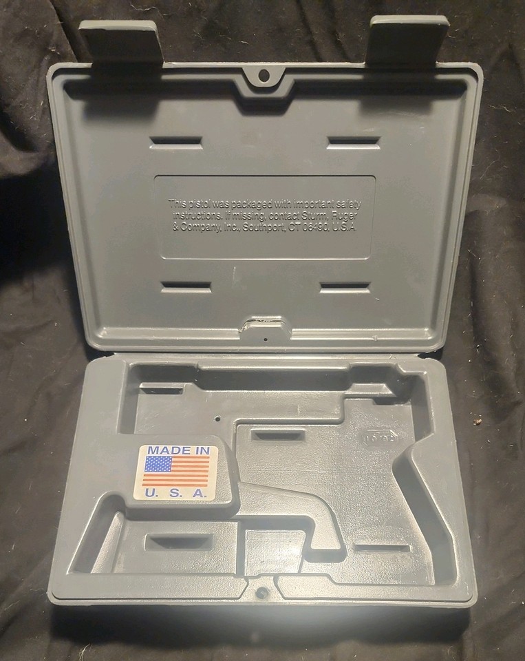 Ruger OEM P Series P90 9mm Gray Pistol Factory Hard Molded Plastic Box ...
