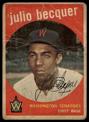 1959 Topps #93 Julio Becquer | eBay