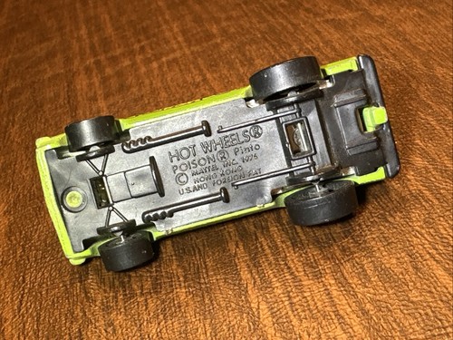 1975 Vintage Hot Wheels Redline - Flying Colors - POISON PINTO - Green ...