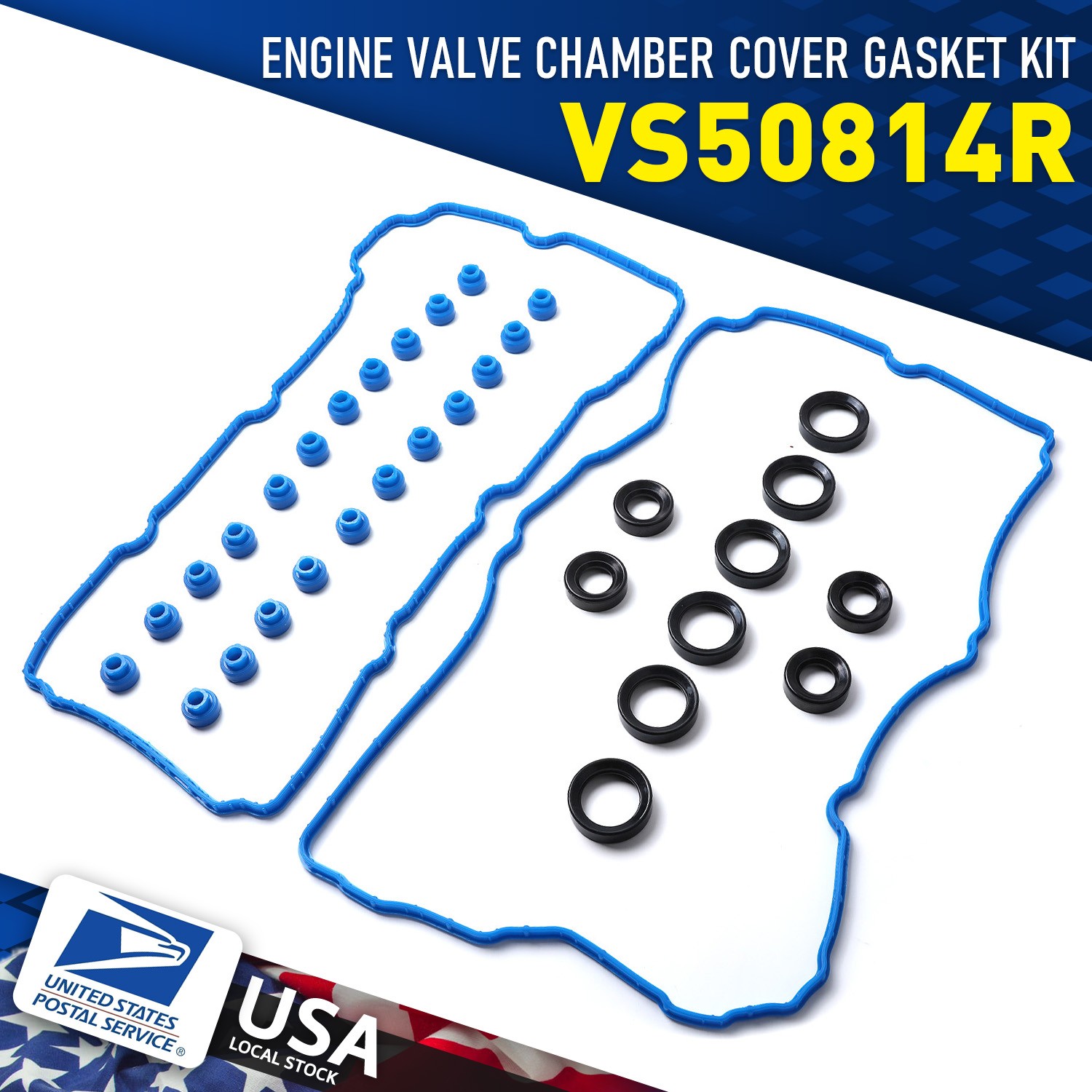 New VS50814R Engine Valve Chamber Cover Gasket Kit For Ford Explorer ...