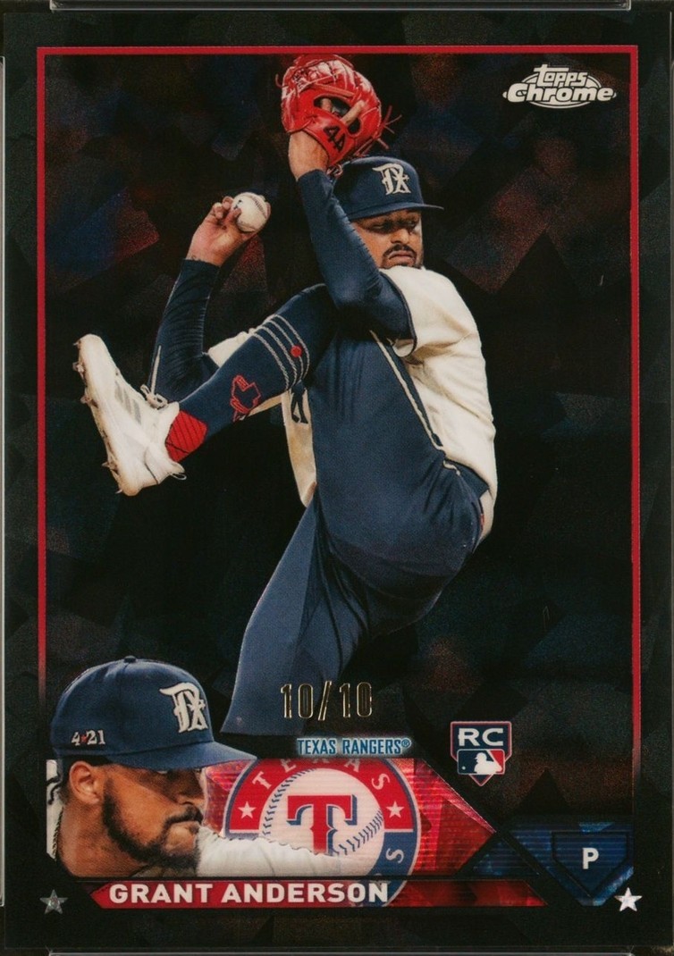 2023 Topps Chrome Update Series Sapphire Edition - Grant Anderson # ...