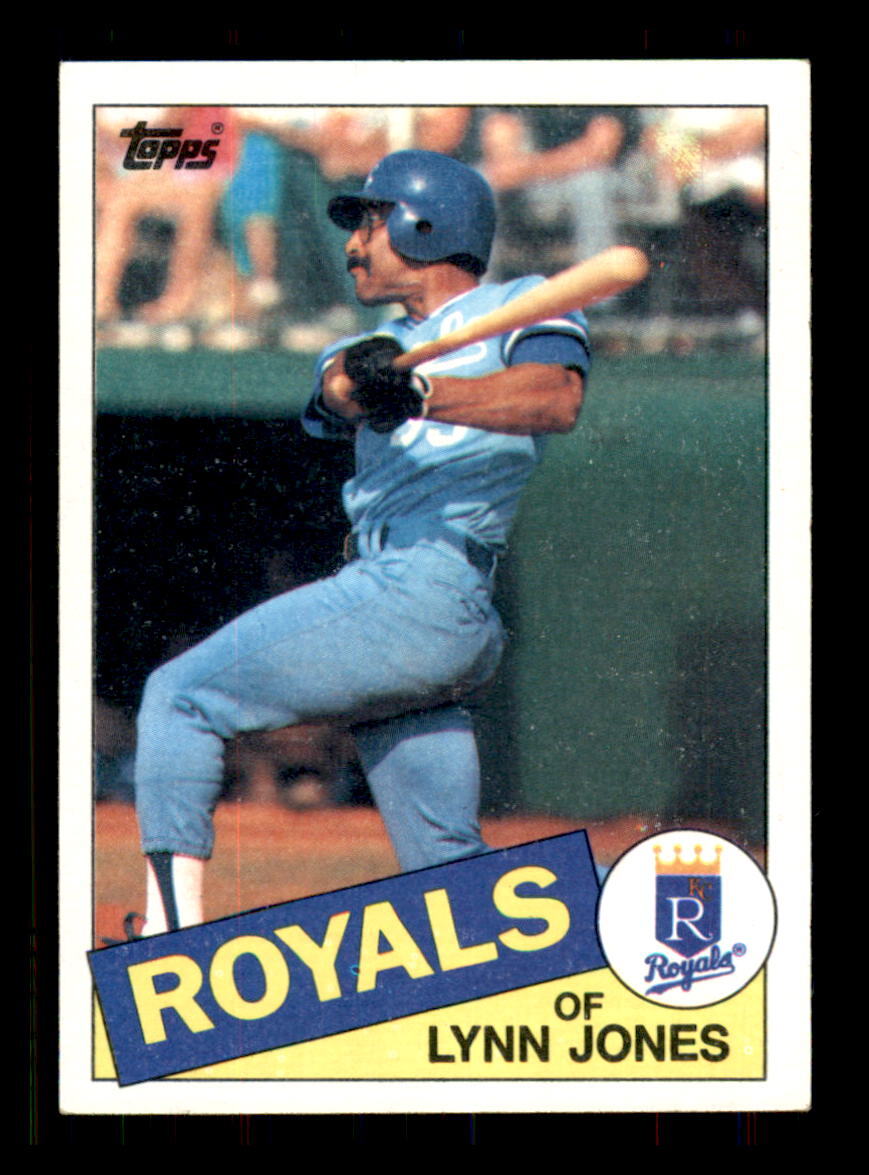 1985 Baseball 1985 Topps Lynn Jones Kansas City Royals #513 1 | eBay