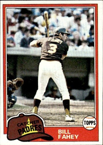 1981 Topps #653 Bill Fahey San Diego Padres Baseball | eBay