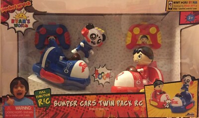 Ryan’s World Bumper Cars Twin Pack Rc - Full Function Remote Control ...