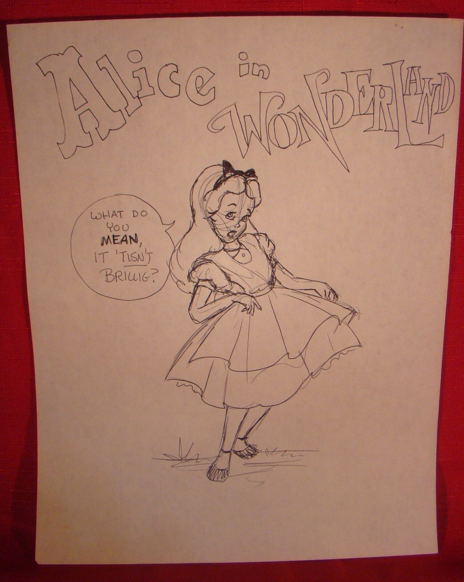 Alice In Wonderland Sketches