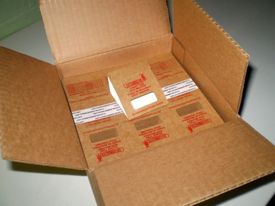 Insect Bug Roach Sticky Glue Trap Qty 300 (Full Box), Free Domestic ...