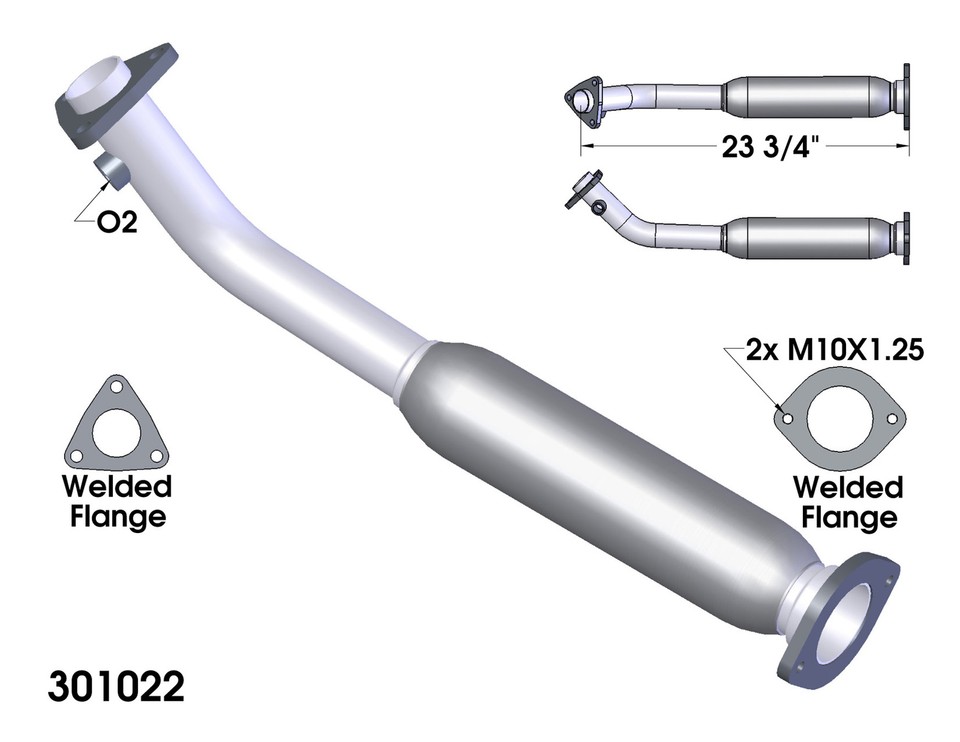 Exhaust and Tail Pipes for 2002-2004 Nissan Pathfinder | eBay