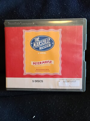Shelf217 Audiobook~The Marseille caper- Peter mayle- unabridged- 5 cds ...