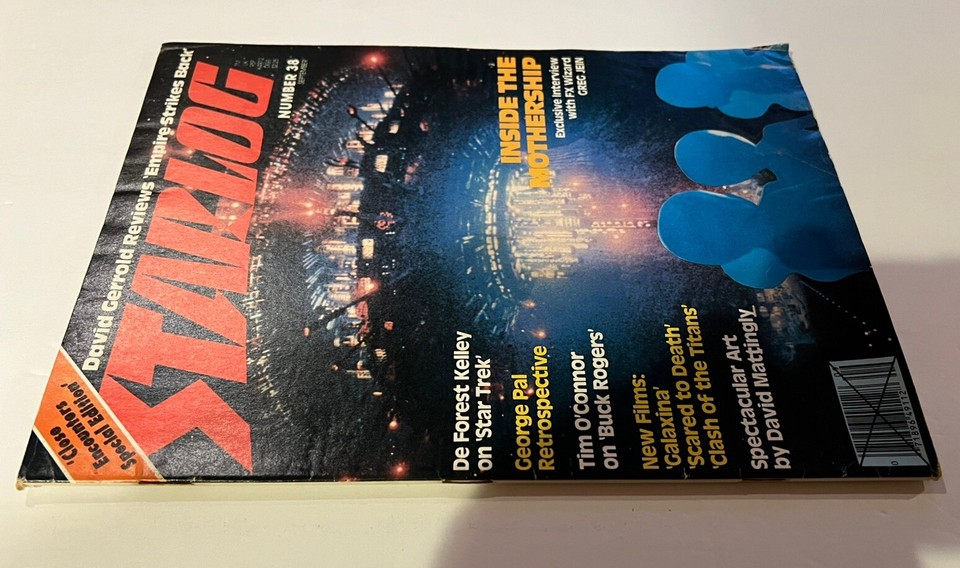 Starlog Magazine Number 37 August Interview Harrison Han Solo Ford ...