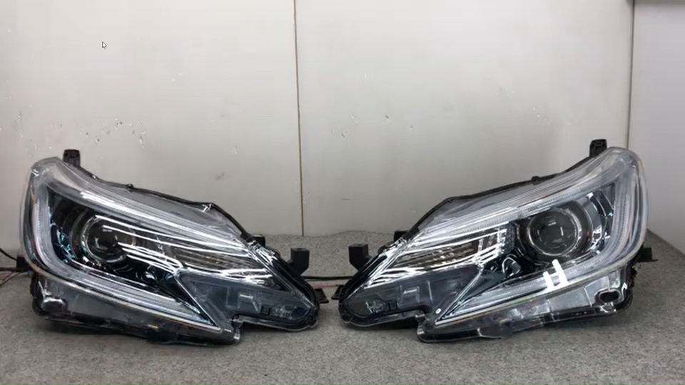 Mazda RX8 RX-8 SE3P sequential blinker Customized HID Headlights Early ...