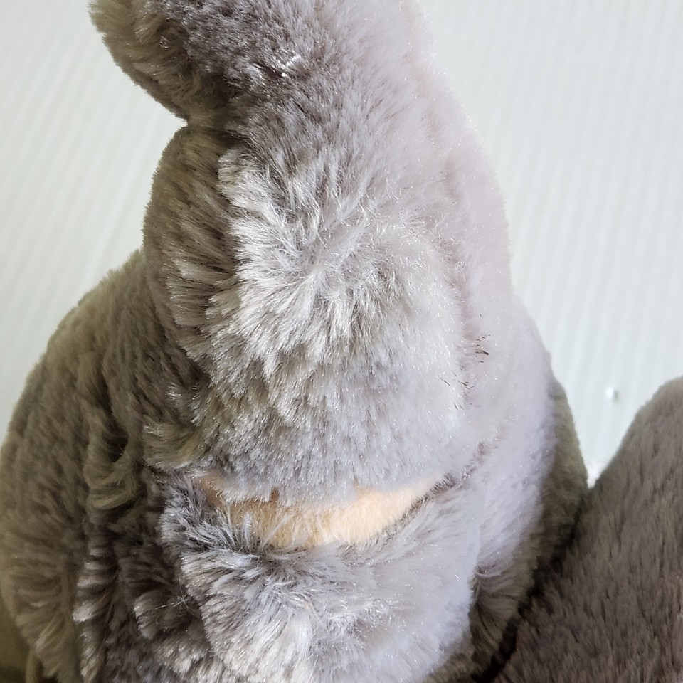 Fiesta 22" Laydown Elephant Plush Gray Stuffed Animal Toy Bed Decor | eBay