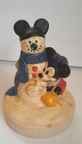 Mickey Mouse Building A Snowman with Mickey Ears Cookie Press Disney ...