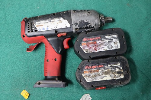 2 BAD GENUINE Snap-On CTB4187 18V Volt BATTERIE CHARGER & IMPACT ...