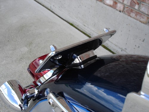 CHROME TILT LICENSE PLATE BRACKET FOR HARLEY FATBOY HERITAGE DYNA XL | eBay