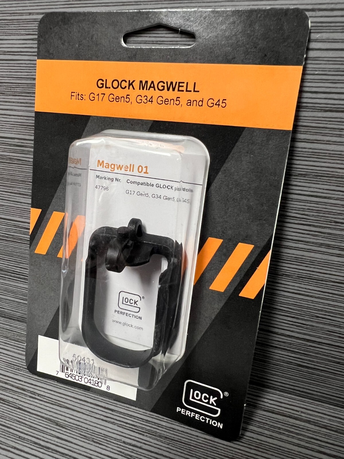 Glock Modular Magwell For Glock G17 Gen5, G34 Gen5, G45 - 50431 Polymer ...