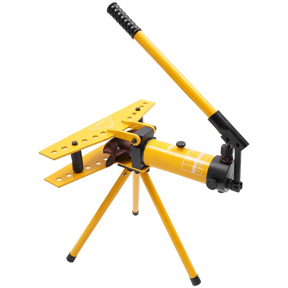 Hydraulic Pipe Bender 10T Tube Bending Machine 6 Dies 13-34mm Pipe ...