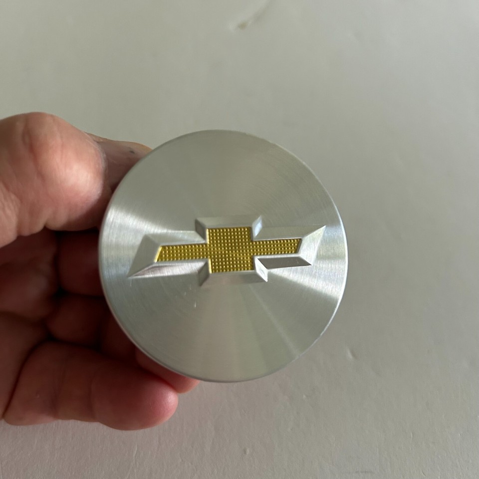 4x Chevy Wheel Center Caps Silver 59mm Hub Covers Impala Malibu Equinox ...