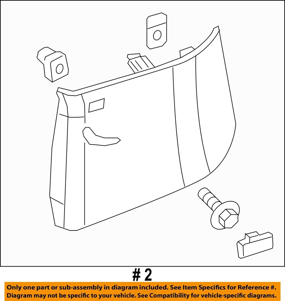 GM OEM 08-20 Escalade ESV Quarter Panel Interior Trim-Upr Pillar Trim ...