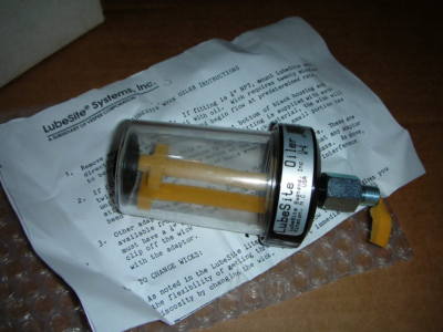 LubeSite BIJUR DELIMON Automatic WICK OILER 4 oz. Oil Lubricator W-4 ...