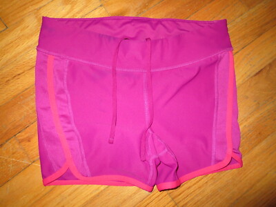 Women's Xersion Performance Fitted Stretch Fuchsia Shorts S Excellent ...