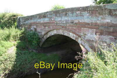 Photo 6x4 Rustic Red. Tilston This attractive red-sandstone bridge ...