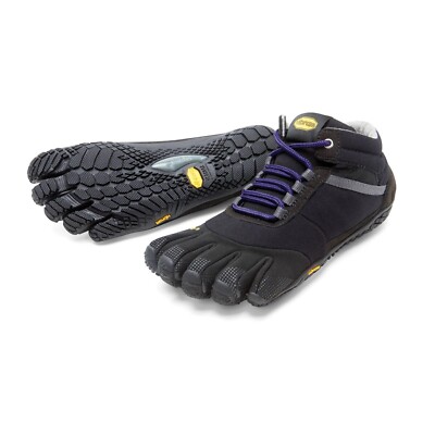 Vibram FiveFingers Women Trek Ascent Insulated Shoes Black Purple Sz 7 ...