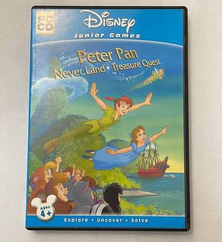 Disney's Peter Pan - Never Land Treasure Quest PC CD ROM GAMES | eBay