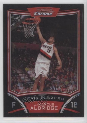 2008-09 Bowman Draft Picks & Stars Chrome X-Fractor /299 LaMarcus ...