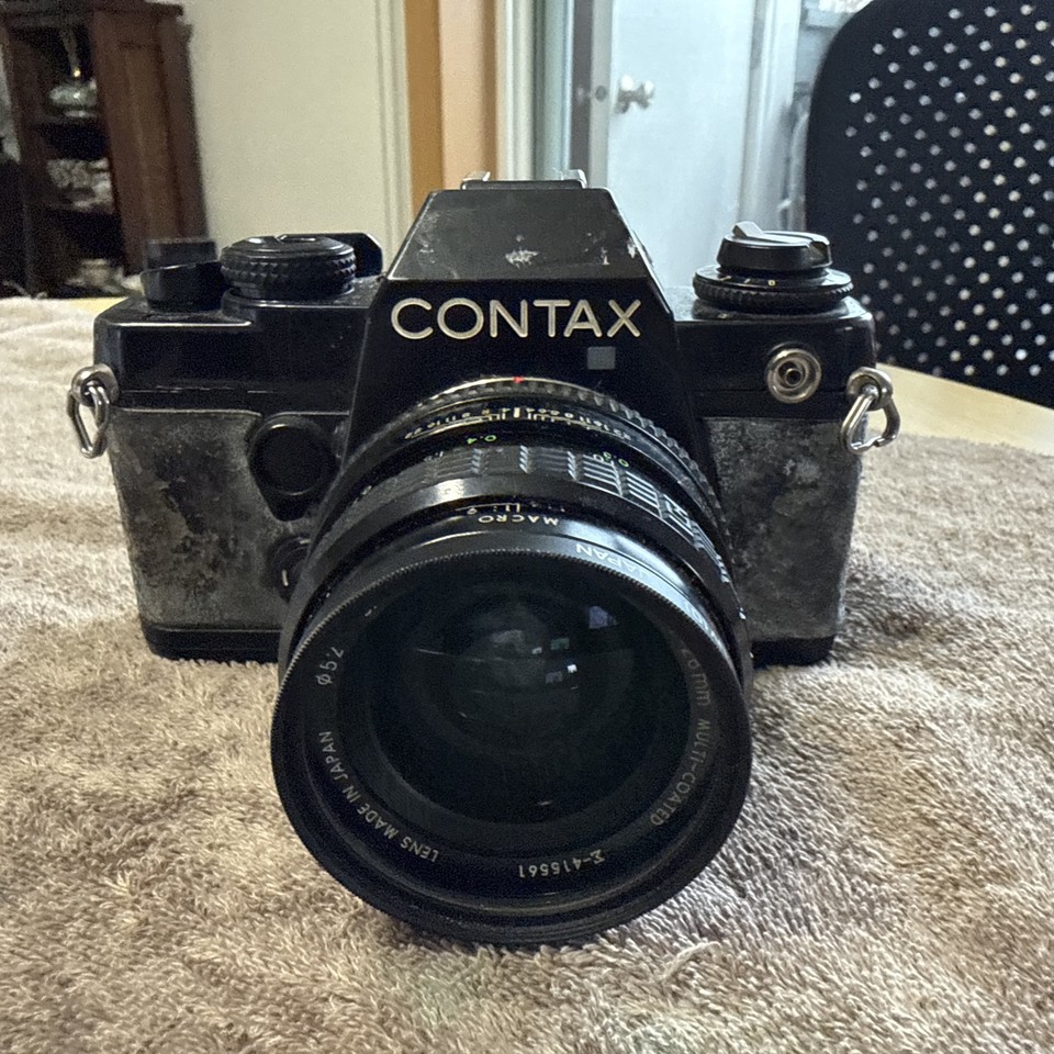 CONTAX 139 QUARTZ SLR 35mm With SIGMA Mini-wide 28mm Lenses | eBay