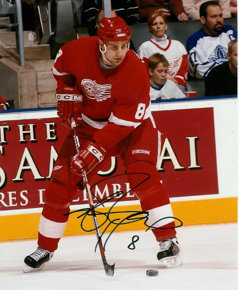 JIRI FISCHER Signed DETROIT REDWINGS 8x10 w/COA | eBay