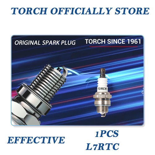 TORCH L7RTC Spark Plug Replace for NGK 6703 BPMR7A for BOSCH WSR5F 7547 ...