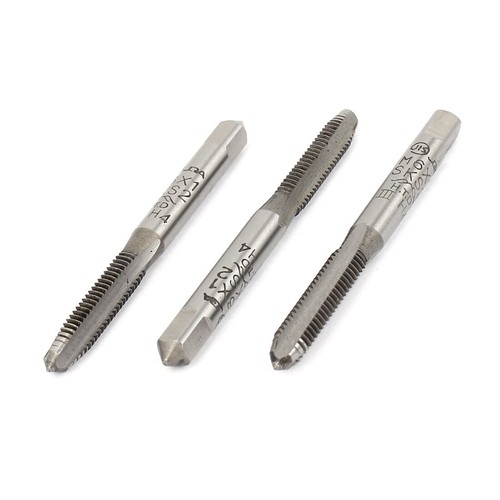 M6 x 1mm Gerade 3 Flöten Metrisch Die talsohle Plug Konus Hand ...