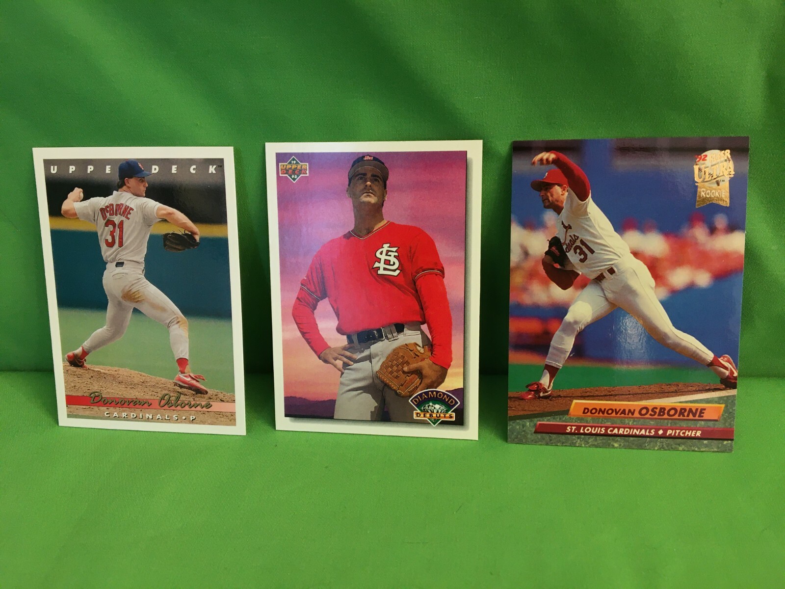 1992+Upper+Deck+-+%23770+Donovan+Osborne for sale online | eBay